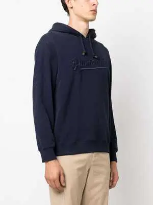 Brunello Cucinelli Slogan-embroidered Cotton Hoodie