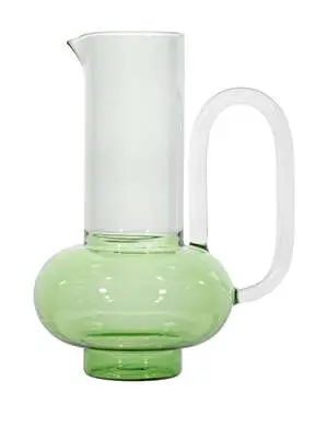 TOM DIXON Bump Glass Jug - Green