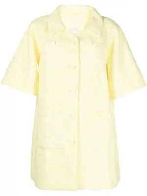 Huishan Zhang Constantine Bouclé Coat