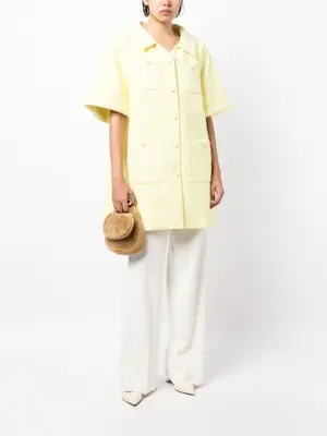 Huishan Zhang Constantine Bouclé Coat