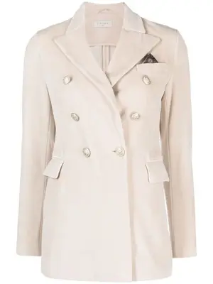 CIRCOLO 1901 Double-breasted Blazer - Neutrals