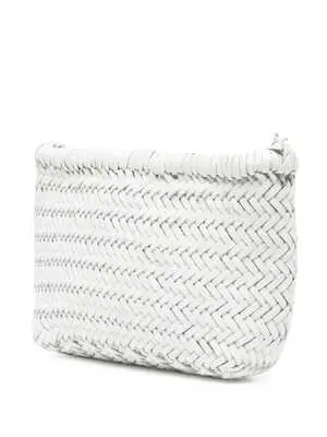 Dragon Diffusion Minsu Woven Shoulder Bag - White