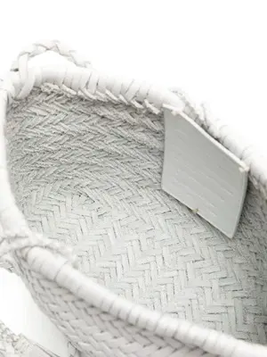 Dragon Diffusion Minsu Woven Shoulder Bag - White
