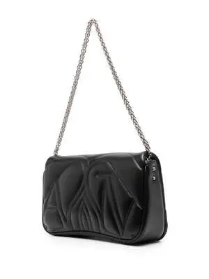 Alexander McQueen The Seal Shoulder Bag - Black