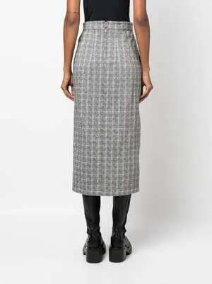 Patou Jp Monogram Midi Skirt