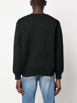 MARANT Ayler" Logo Motif Ribbed Sweater