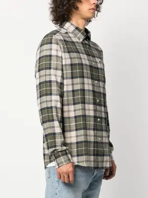 Barbour Fortrose Checkered Shirt - Green