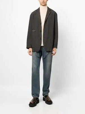Undercover Logo-patch Cashmere Jumper