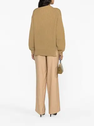 JIL SANDER Ribbed-knit Wool Jumper