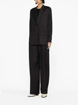 Isabel Marant Étoile Manelle Virgin Wool Double-breasted Blazer