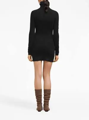 AMI Paris High-neck Knitted Minidress