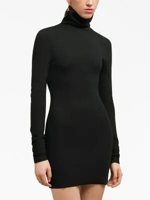 AMI Paris High-neck Knitted Minidress
