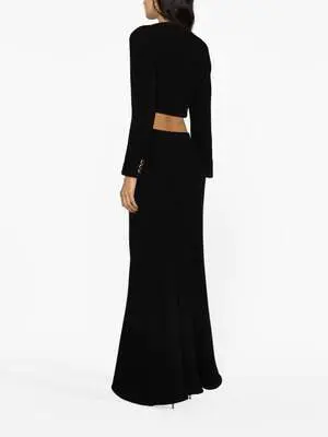 Alessandra Rich Cropped Bouclé Jacket