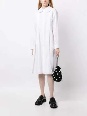 Comme Des Garçons Peter-pan Collar Cotton Shirt