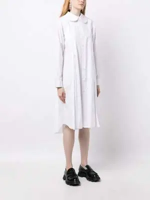 Comme Des Garçons Peter-pan Collar Cotton Shirt