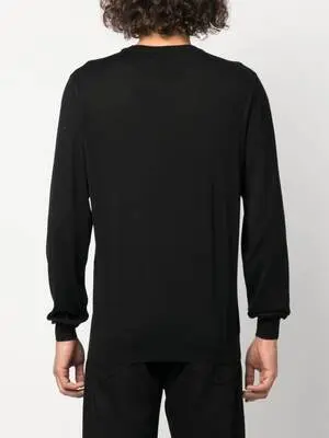 Fedeli Fine-knit Cashmere Jumper - Black