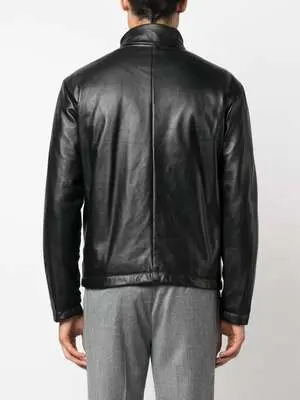 GIORGIO BRATO Zip-up Leather Jacket