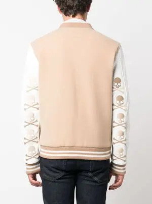 Philipp Plein Skull & Bones Bomber Jacket