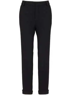 Balmain High-waisted Tapered-leg Trousers