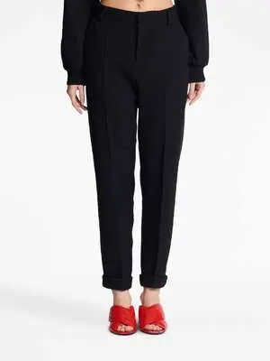 Balmain High-waisted Tapered-leg Trousers