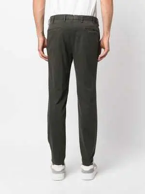 Incotex Low-rise Straight-leg Trousers - Green