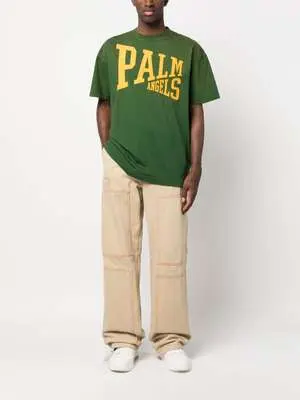 Palm Angels Logo-print Cotton T-shirt