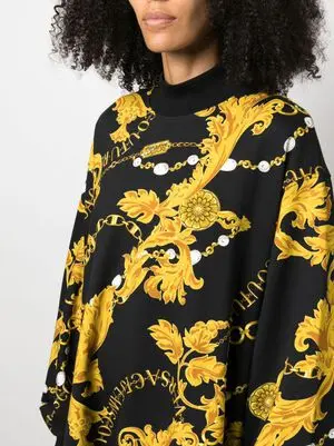 Versace Chain Couture Minidress