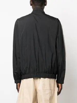 Palm Angels Logo Print Track Jacket - Black