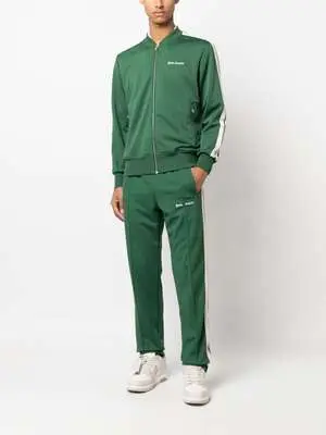 Palm Angels Bomber Track Jacket - Green