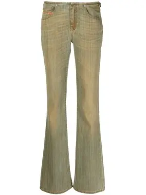 DIESEL® Logo-plaque Flared Jeans