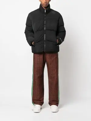 Palm Angels Logo-embroidered Padded Jacket