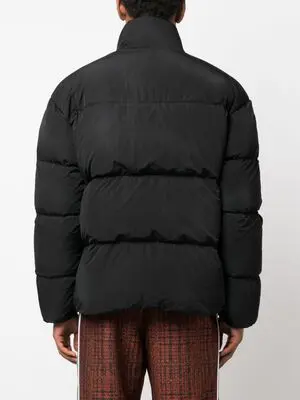 Palm Angels Logo-embroidered Padded Jacket