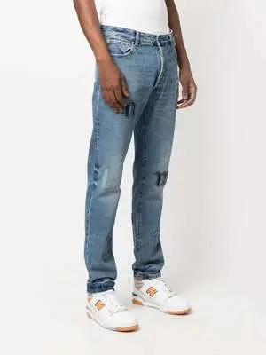 Palm Angels Logo-patch Jeans