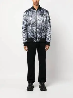 Philipp Plein Tattoo Print Bomber Jacket