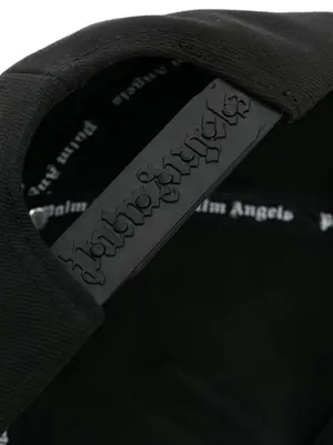 Palm Angels Logo-print Cotton Cap