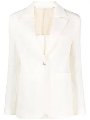Palm Angels Single-breasted Blazer - Neutrals