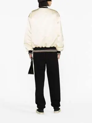 Palm Angels Logo-print Bomber Jacket