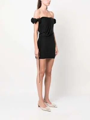 Jacquemus La Robe Ciceri Draped Minidress