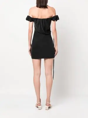 Jacquemus La Robe Ciceri Draped Minidress