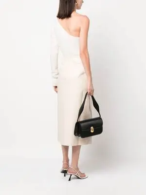 NEOUS Polished-finish Shoulder Bag - Black