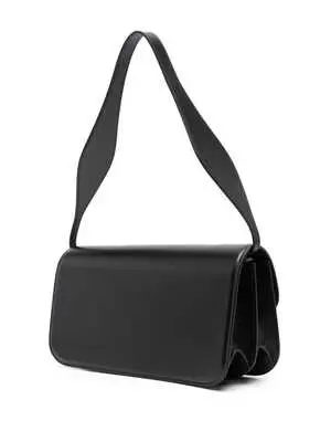 NEOUS Polished-finish Shoulder Bag - Black