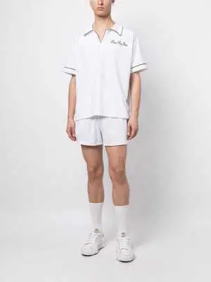 BLUE SKY INN Textured-finish Deck Shorts - White