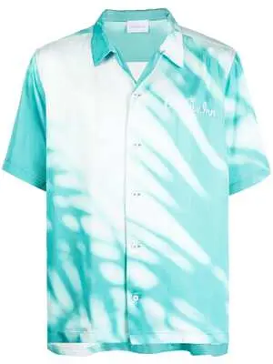 BLUE SKY INN Graphic-print Short-sleeve Shirt - Blue