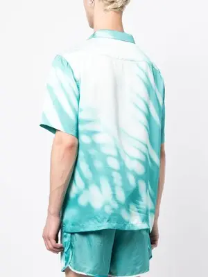 BLUE SKY INN Graphic-print Short-sleeve Shirt - Blue