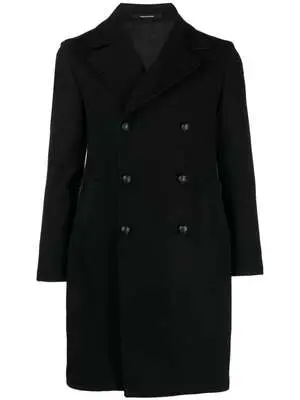 Tagliatore Double-breasted Midi Trench Coat