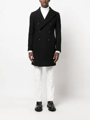 Tagliatore Double-breasted Midi Trench Coat