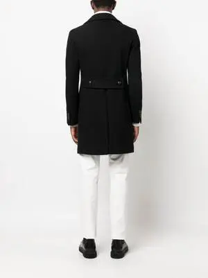 Tagliatore Double-breasted Midi Trench Coat