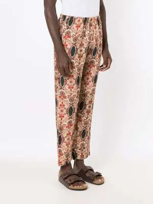 AMIR SLAMA Graphic-print Trousers