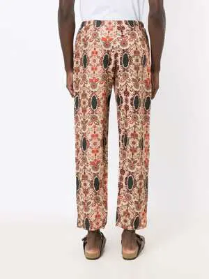 AMIR SLAMA Graphic-print Trousers