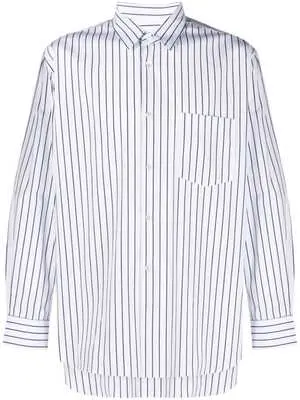 Comme Des Garçons Forever Striped Shirt - White